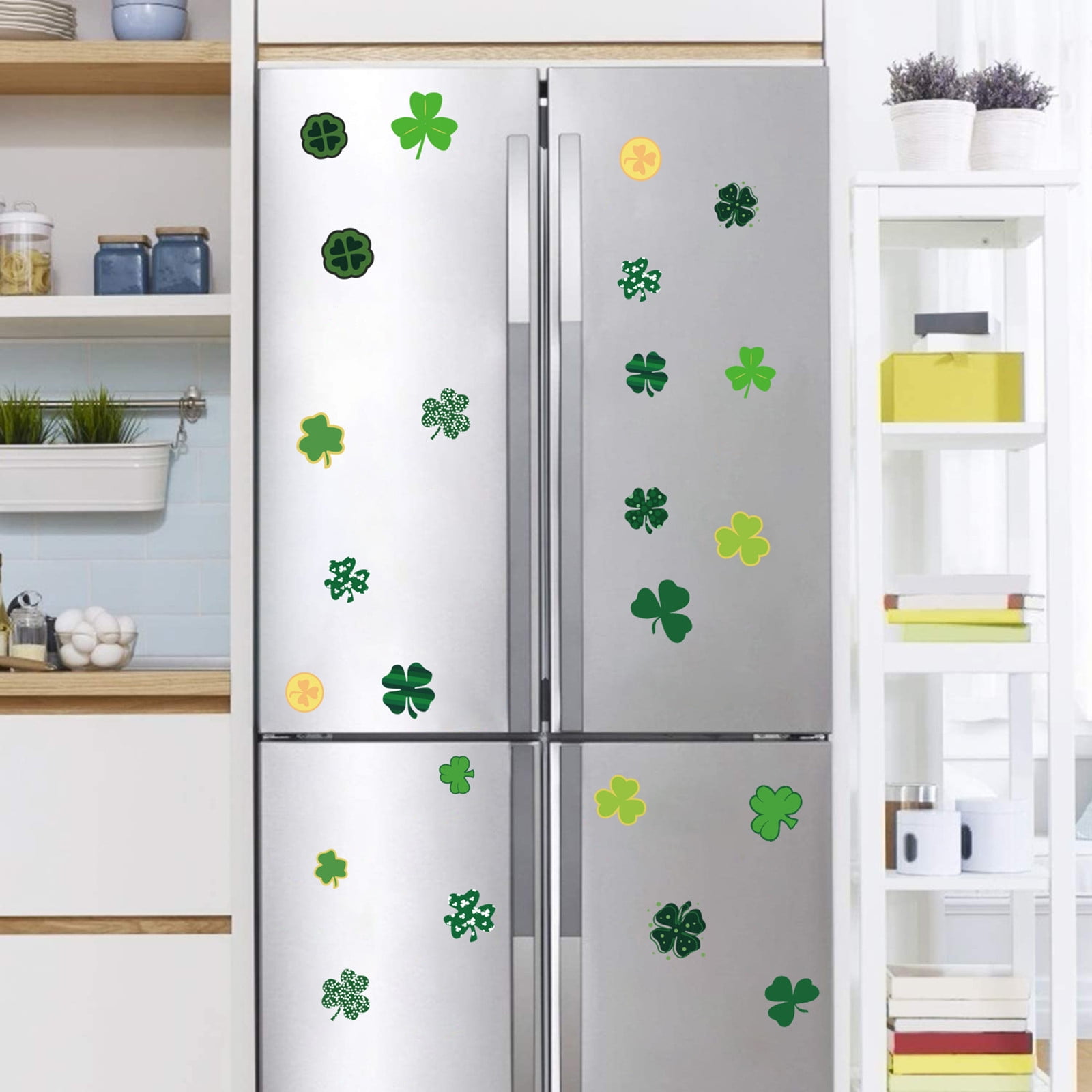 St. Patrick's Day Removable Window Stickers, Green Irish Festival ...