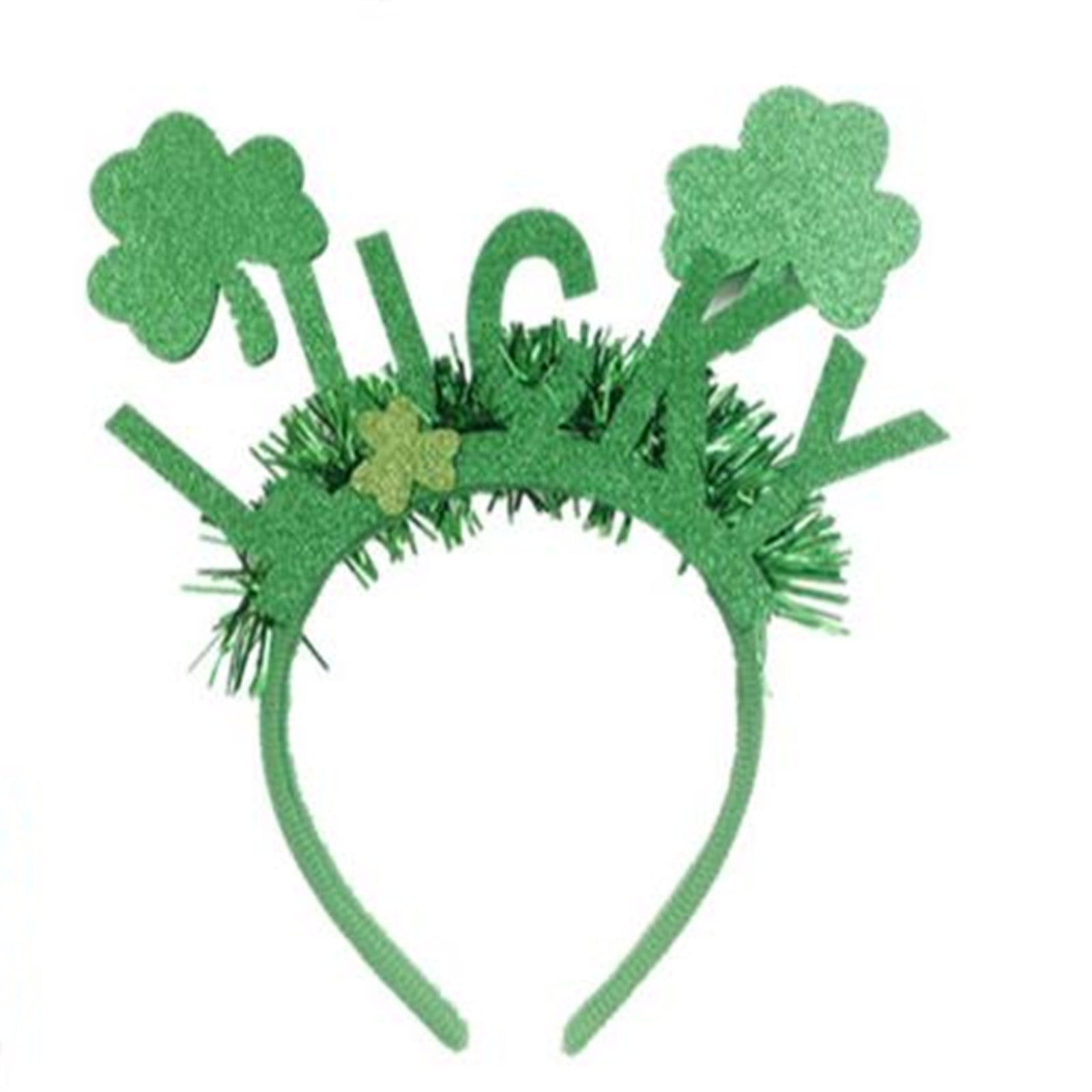 St Patrick's Day Shamrock Hair Bands Festival Headbands Green Irish ...
