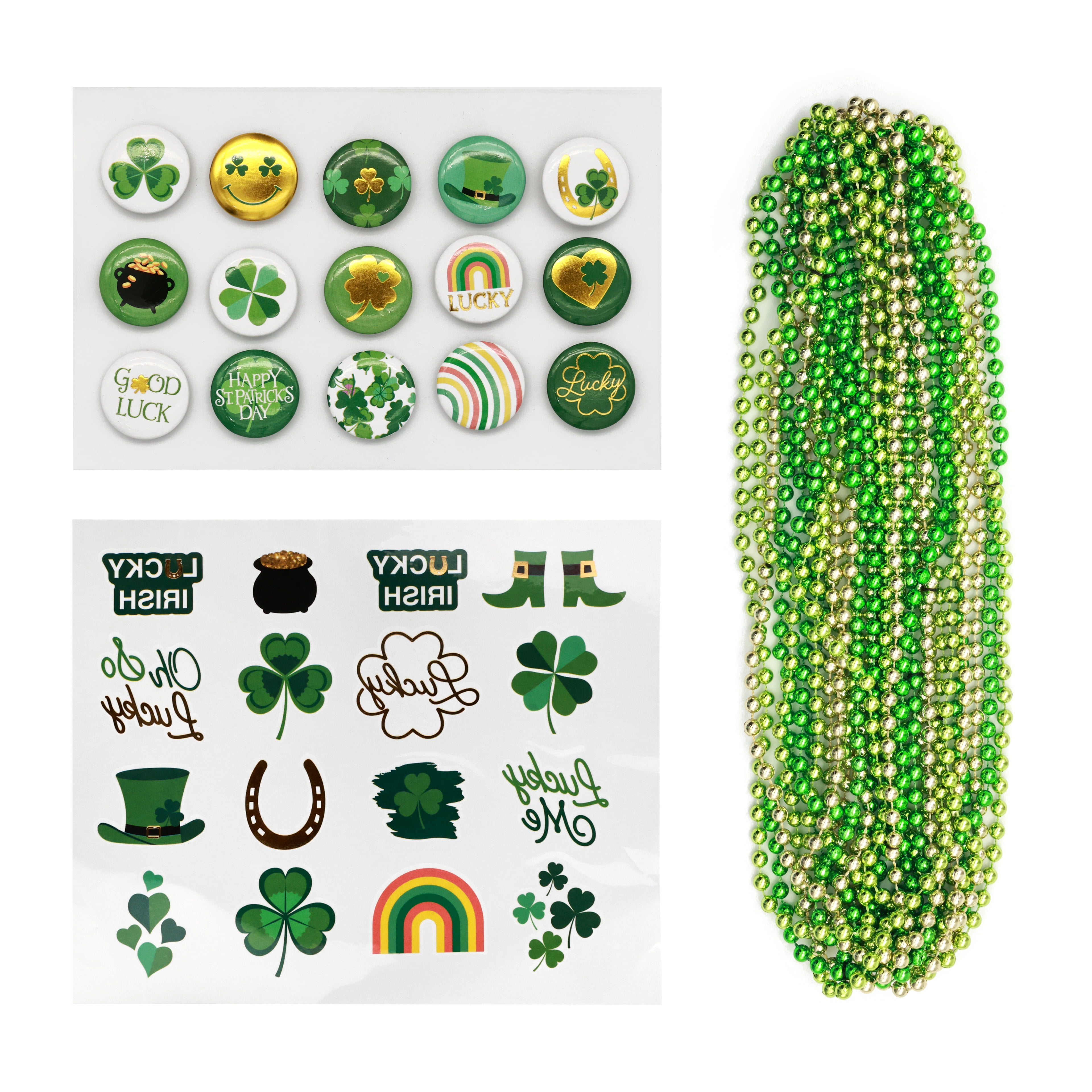St. Patrick's Day Shamrock Party Pack by Celebrate It™ - Walmart.com