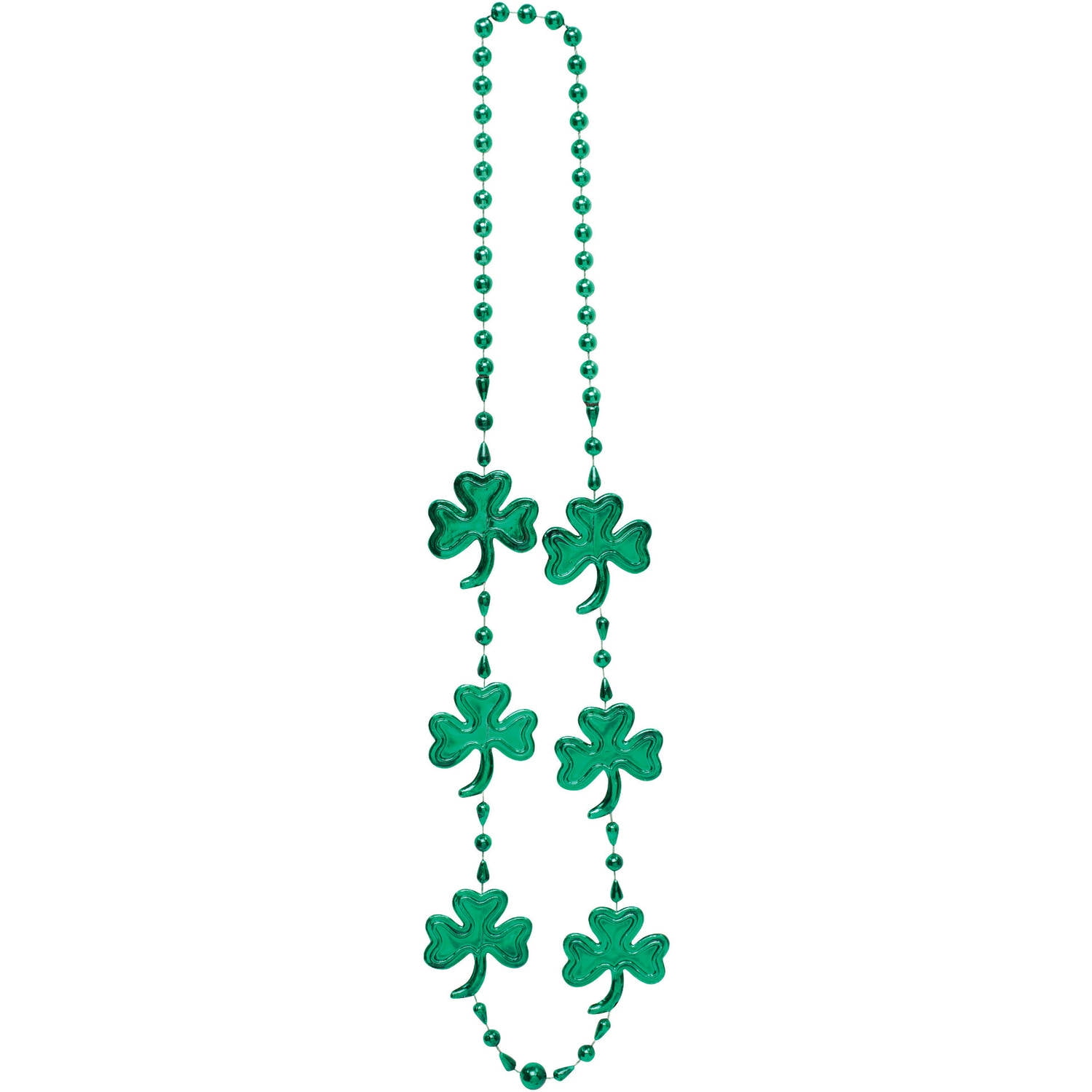St. Patrick's Day Shamrock Shaped Bead N - Walmart.com