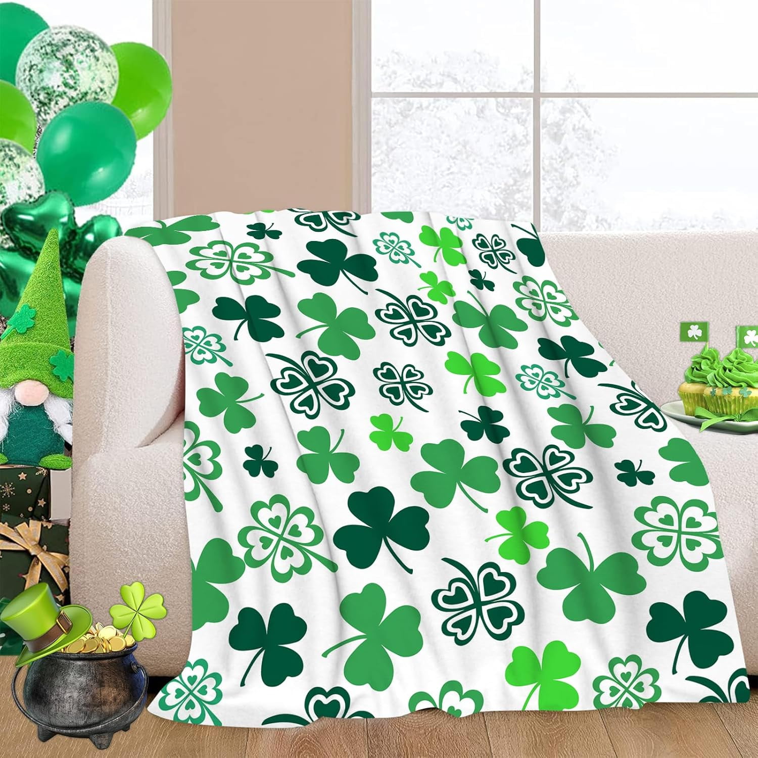 St Patrick S Day Throw Blanket