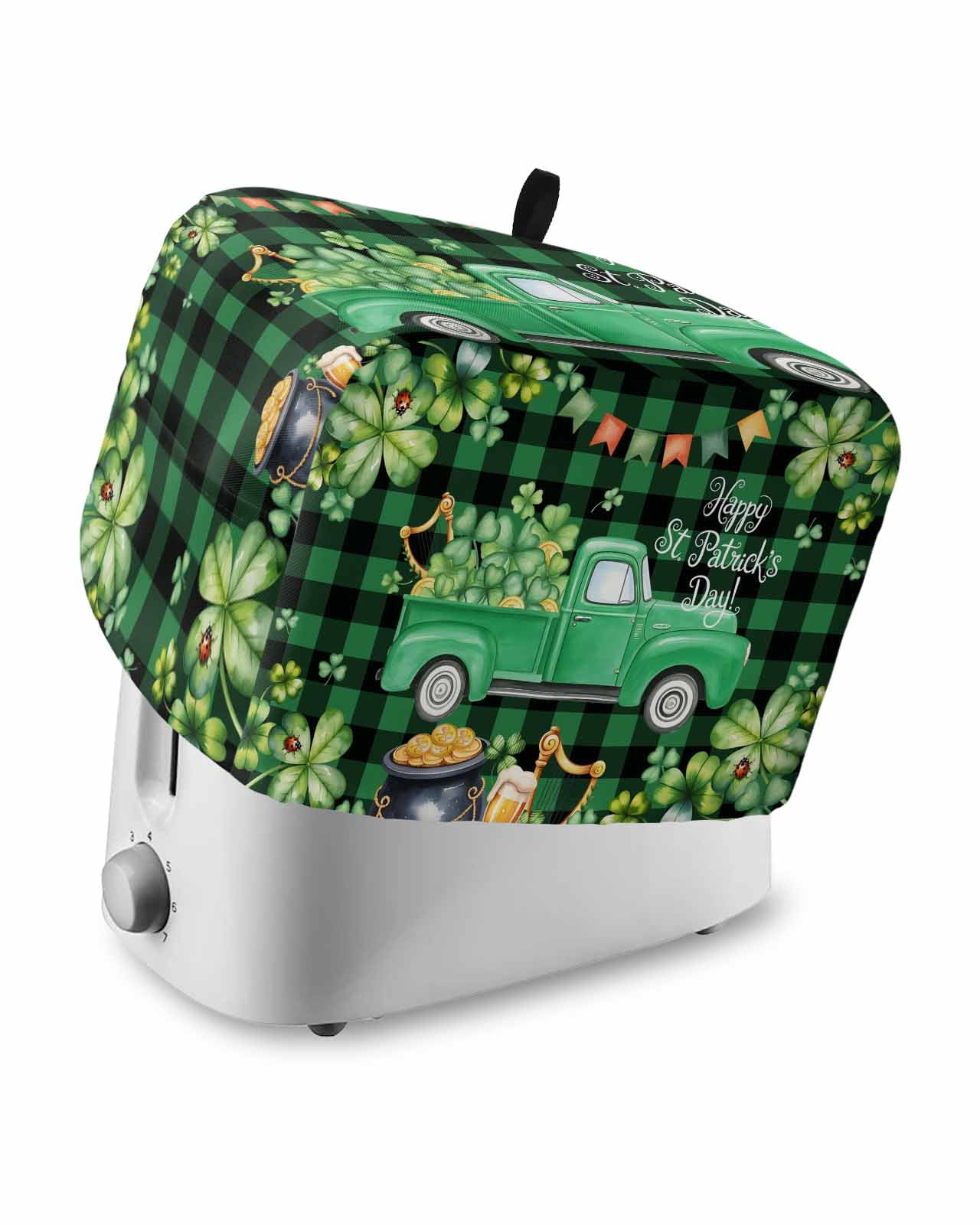 St. Patrick's Day Toaster Cover 4 Slice, Large Kitchen Appliance Covers ...