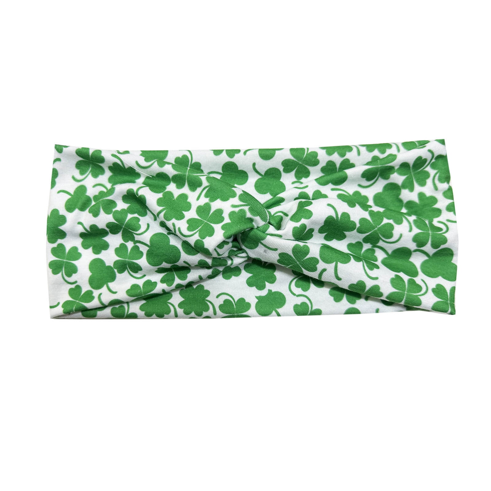 St. Patrick's Day Wide Headband for Women Top Knotted Headwrap Non Slip ...