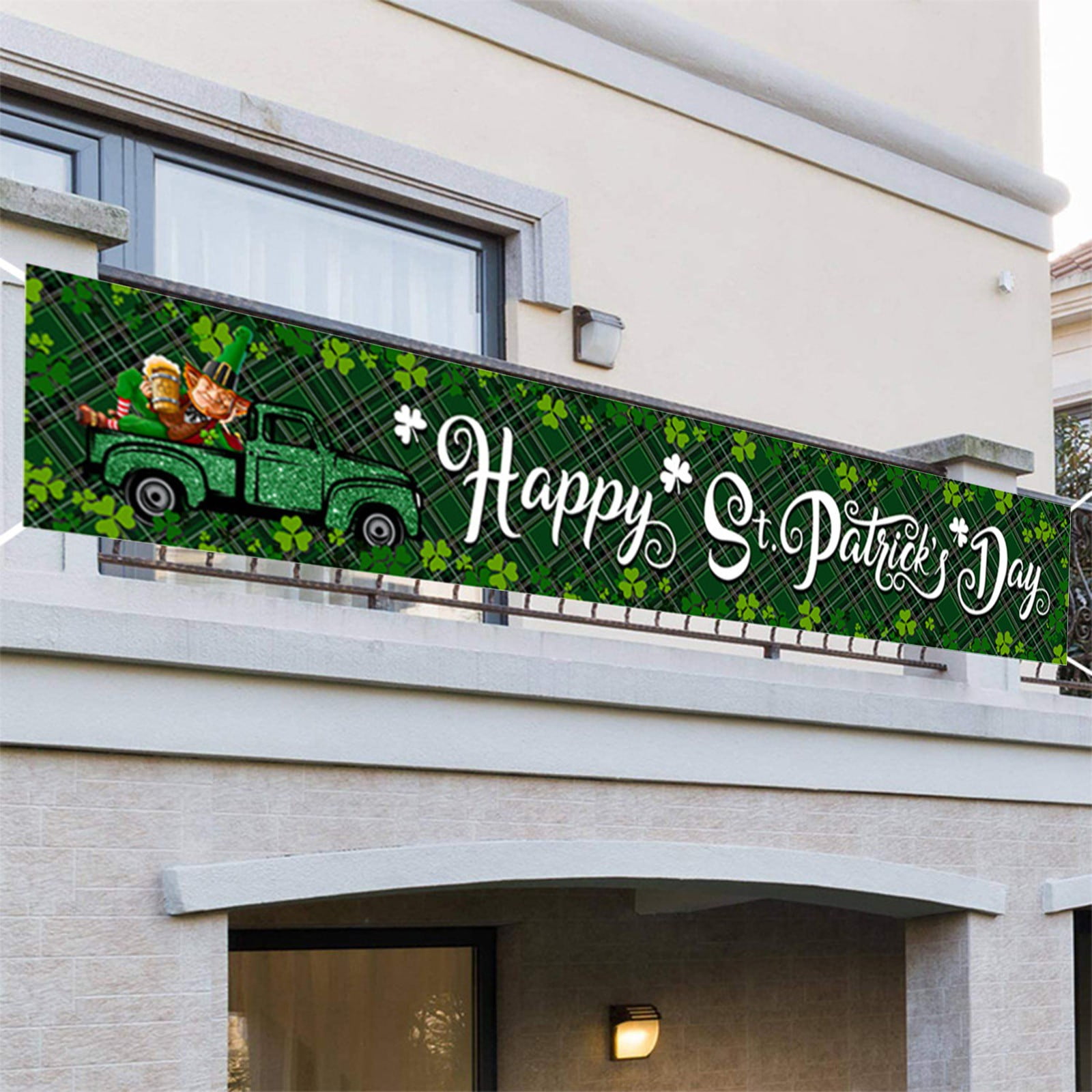 St Patricks Day Banner, St Patricks Decorations Yard Signs Irish ...
