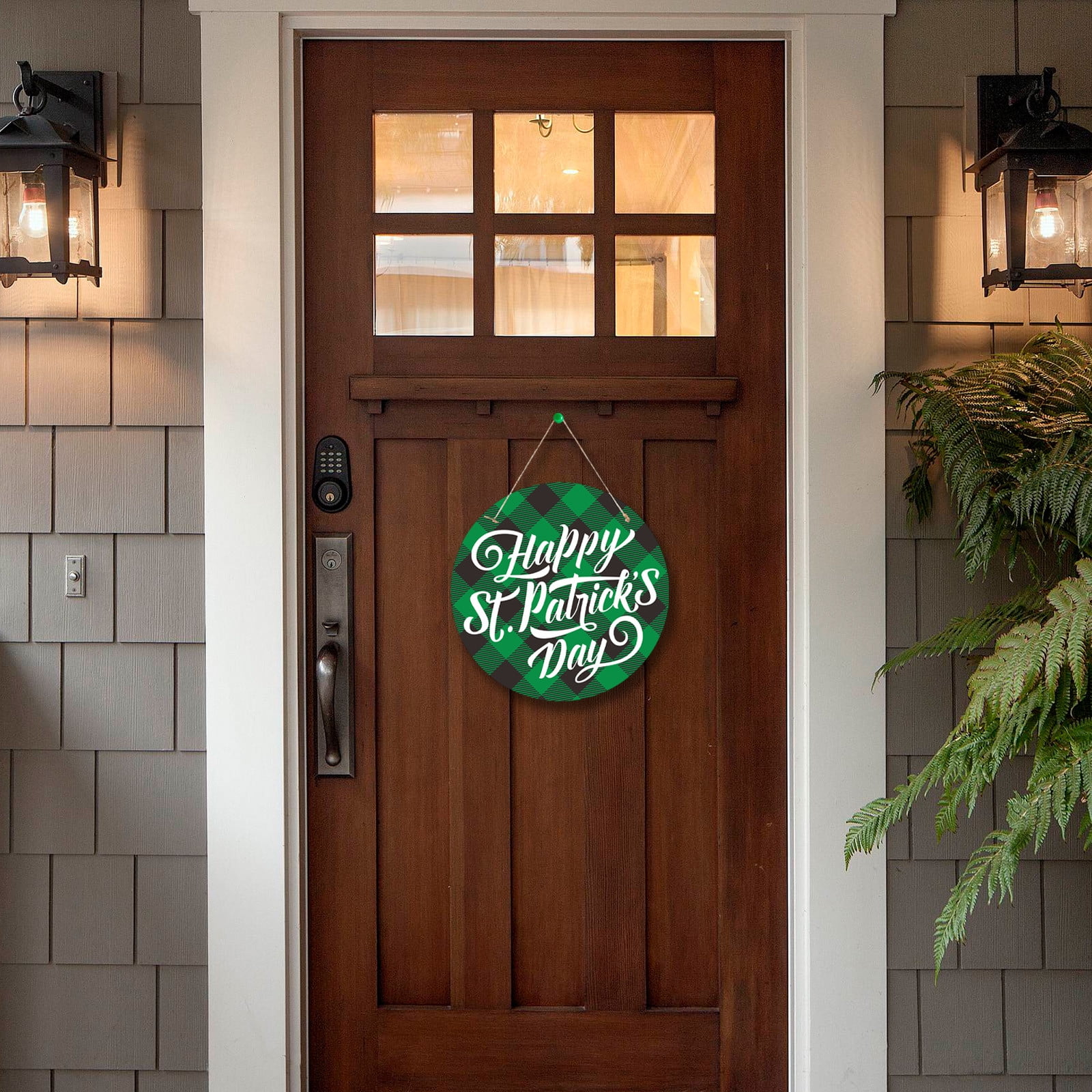 St Patricks Day Decor Savings! WJSXC St Patricks Day Welcome Door Sign ...