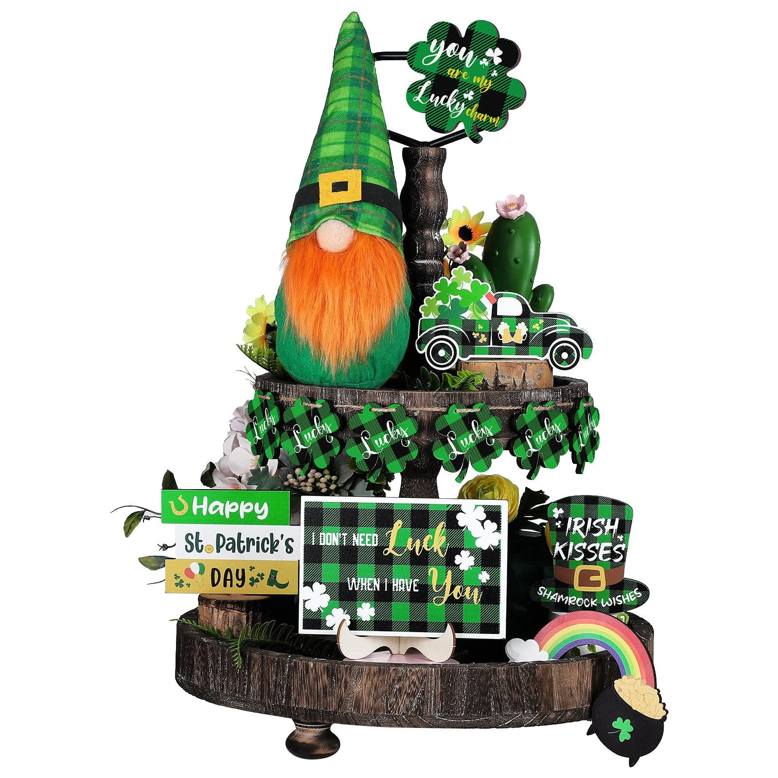 St Patricks Day Decorations Metal Trays Bulk Plain St. Patricks Day ...