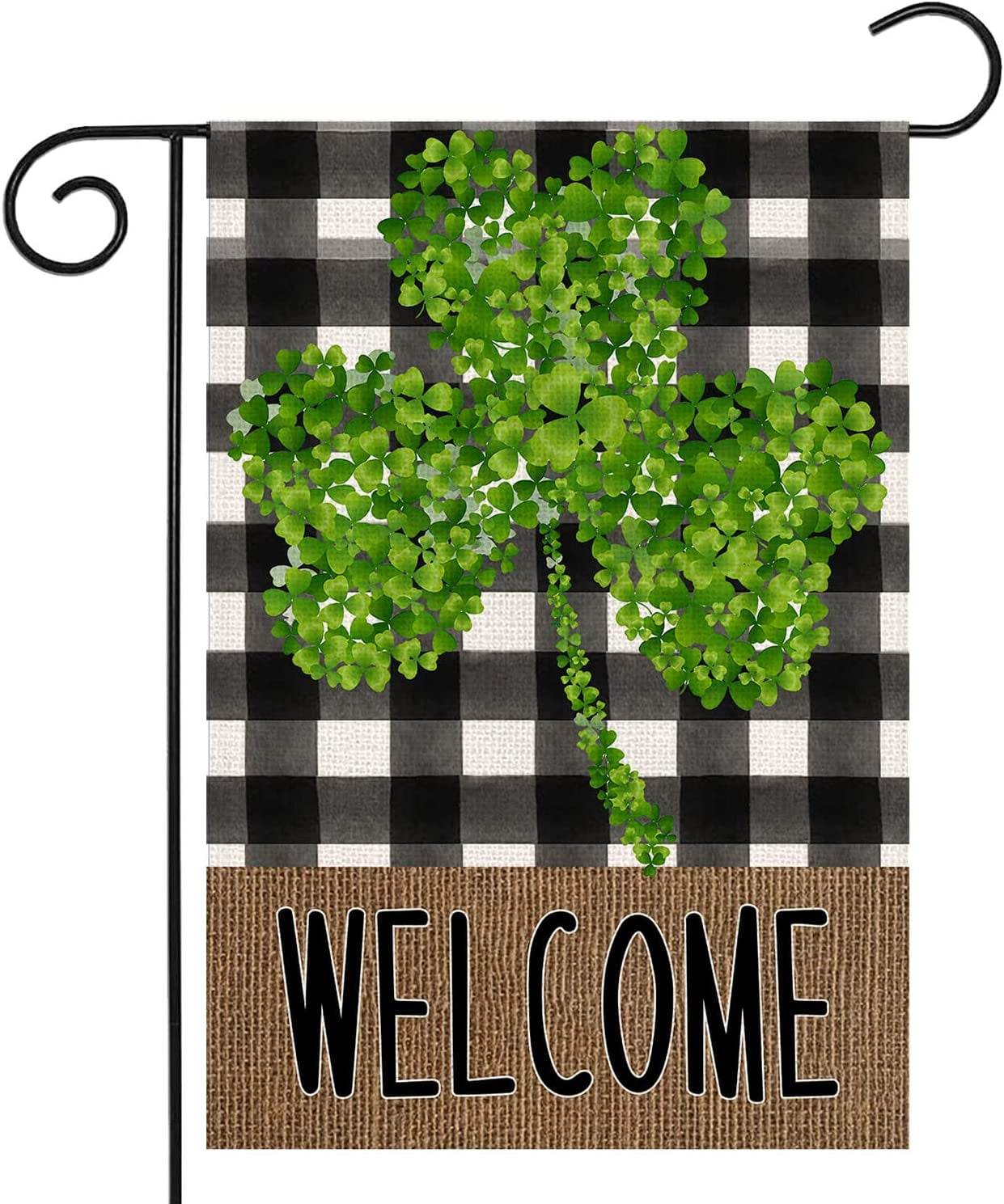 St Patricks Day Garden Flag - St. Patrick's Day 12x18 Double Sided Yard ...