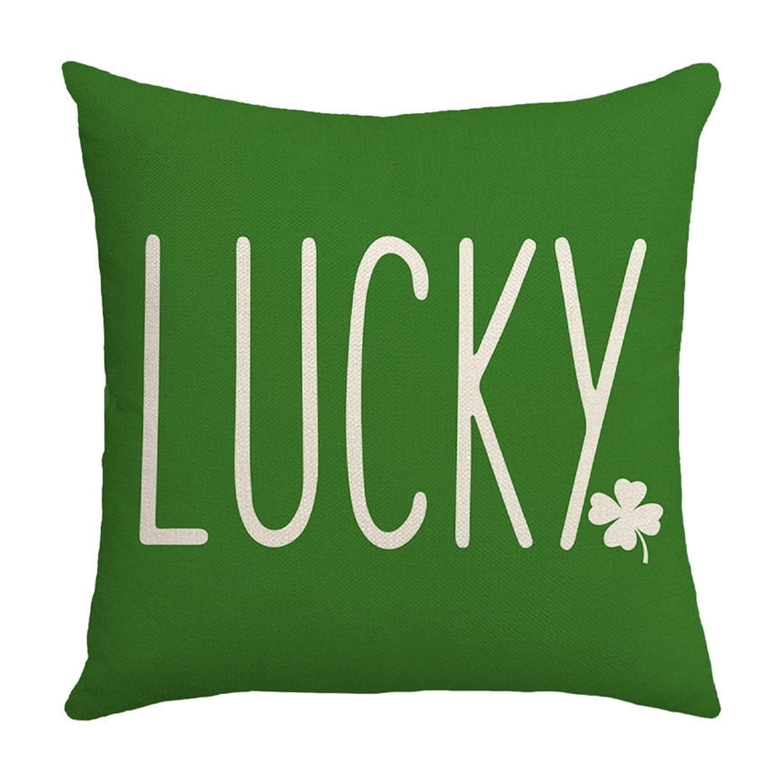 St Patricks Day Pillow Covers 17.72x17.72in St Patricks Day Decorations ...