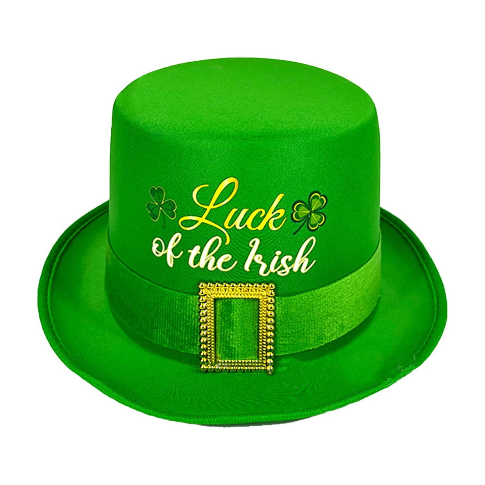 St Patricks Day Savings! PRETXORVE St Patricks Day Hats with Light St ...