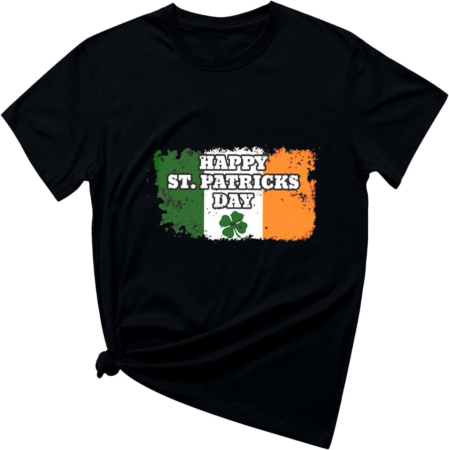 St Patricks Day Shirt for Women Causal Short Sleeve Irish Shamrock ...
