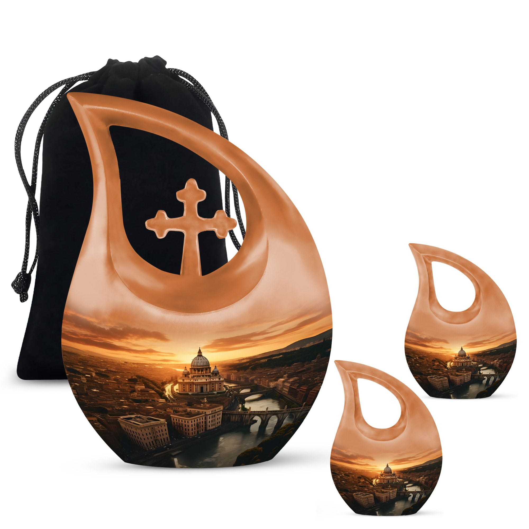 St. Peter's Basilica Urn - Cremation Urns For Adults - Urn For Ashes ...
