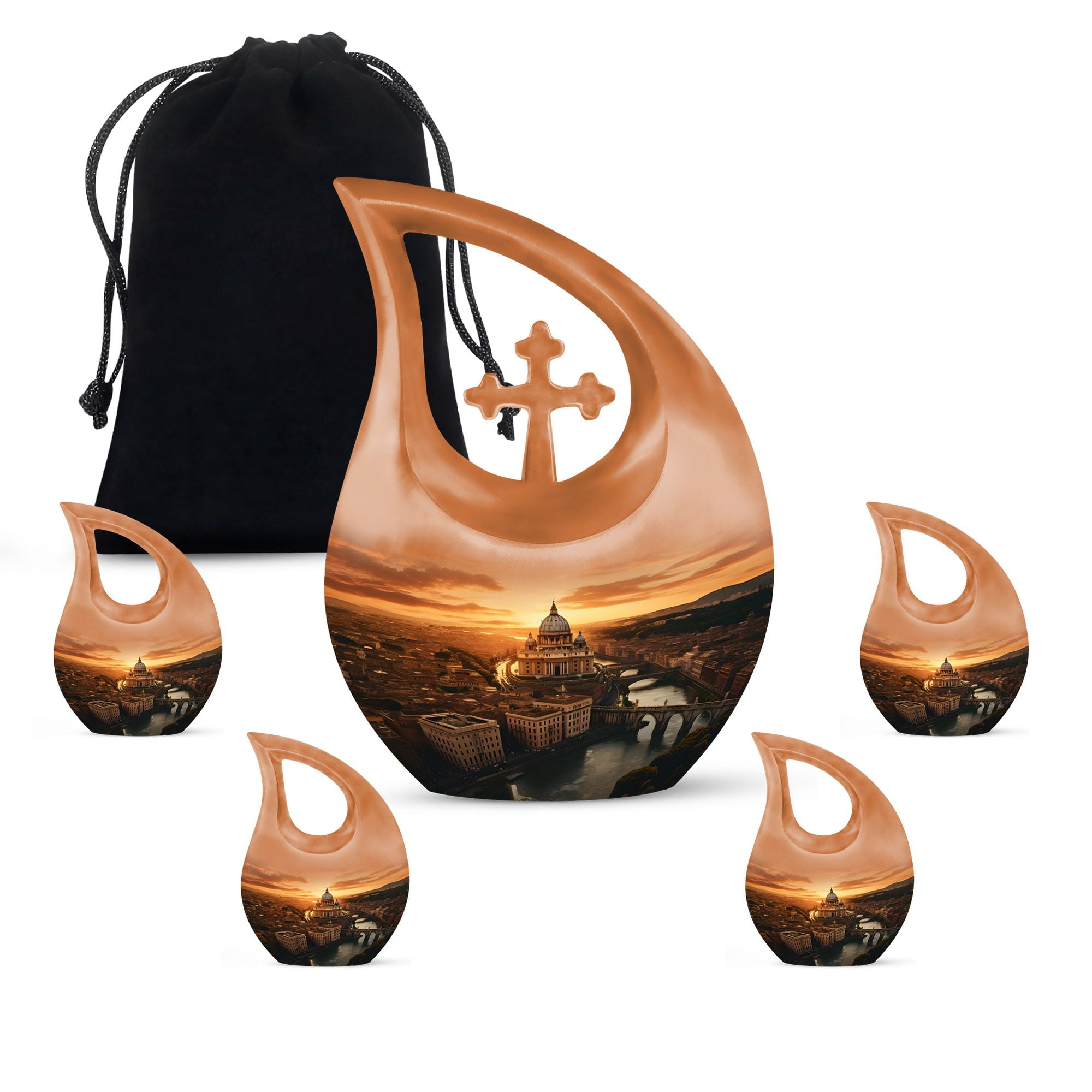 St. Peter's Basilica Urn - Memorial Urns For Ashes - Urns For Human ...