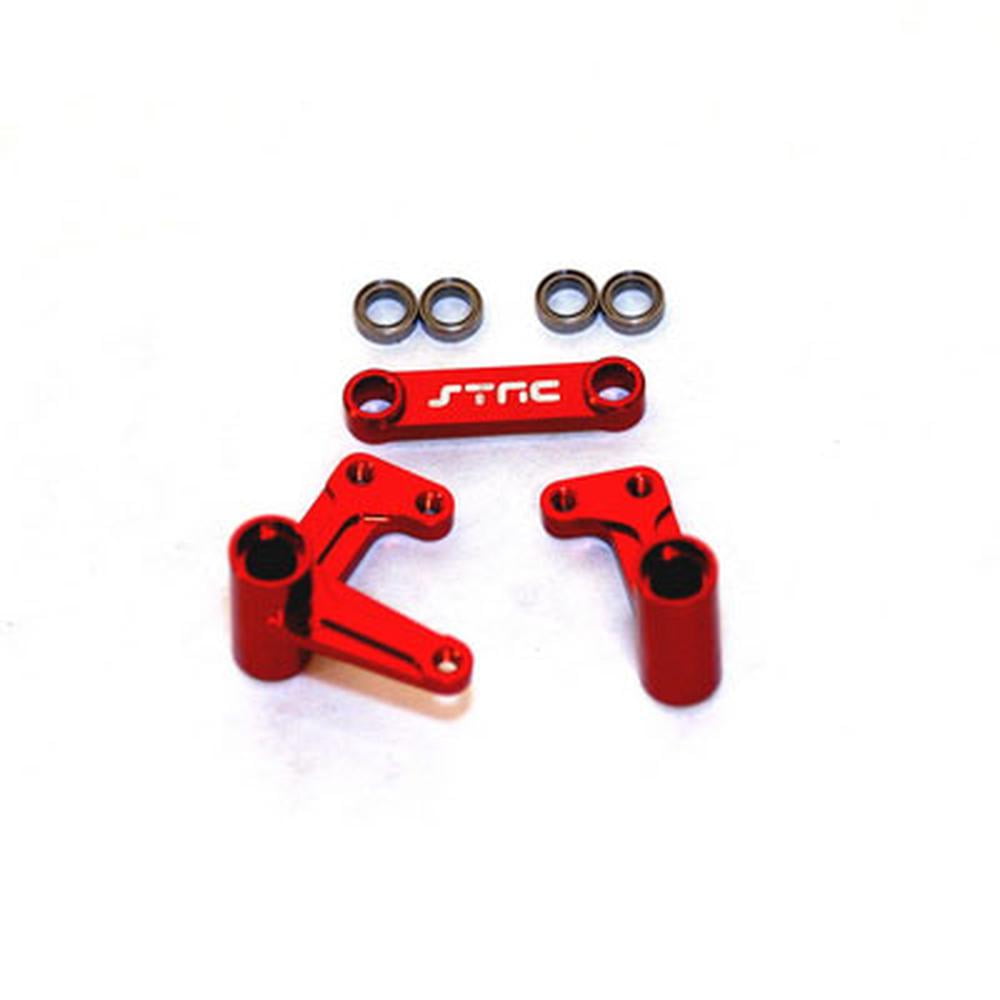 St Racing Concepts Bellcrank Set With Bearings (Red) Slash/ Rustler ...
