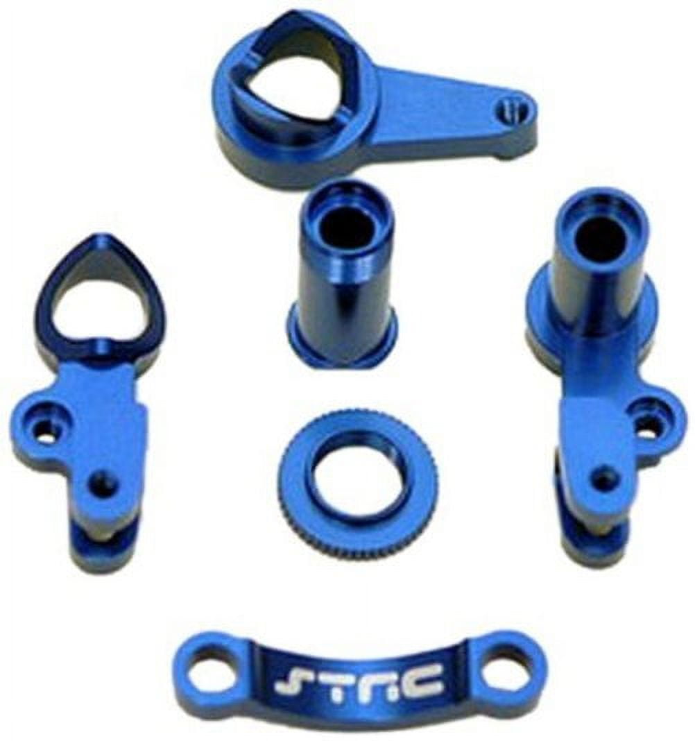 St Racing Concepts Hd Alum Steering Bellcrank Set For Slash 4X4 (Blue ...
