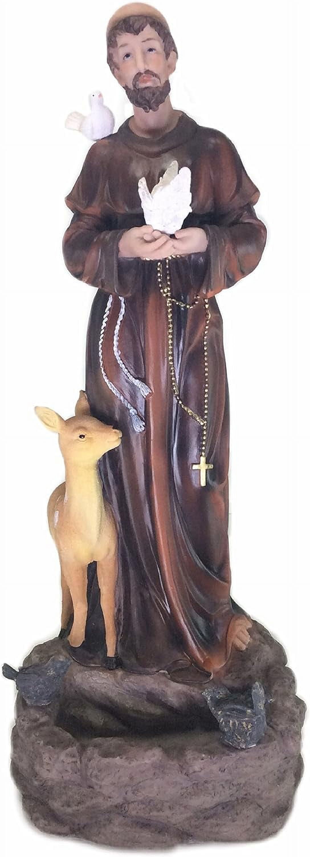 St Saint Francis of Assisi Estatua San Francisco de Asis Isis 22 ...