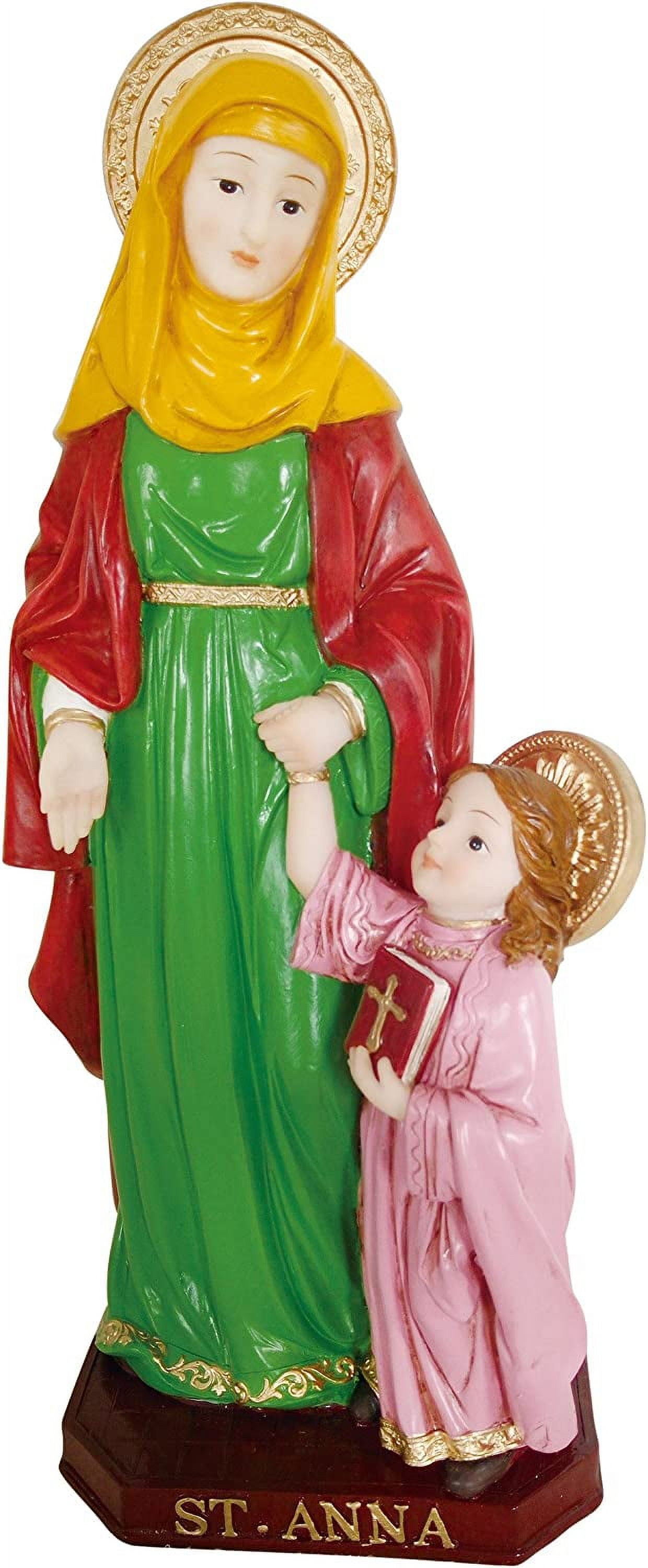 St Statue Saint Sculpture Santo Ana Estatua Holy Figurine Religious ...