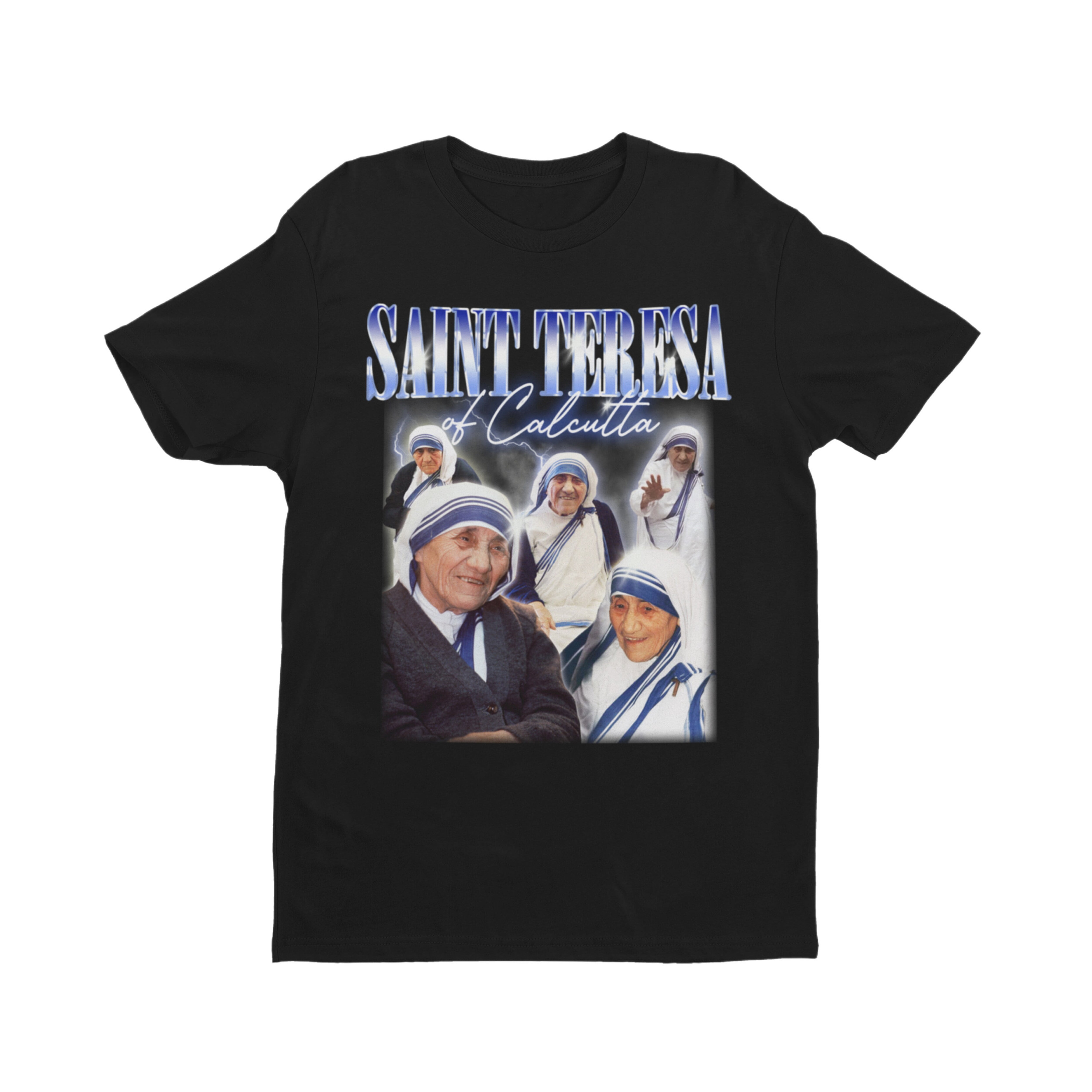 St. Teresa of Calcutta, t-shirt, tees, Catholic, 90s, Mother Teresa, Saint, Saintwave, Saints ...