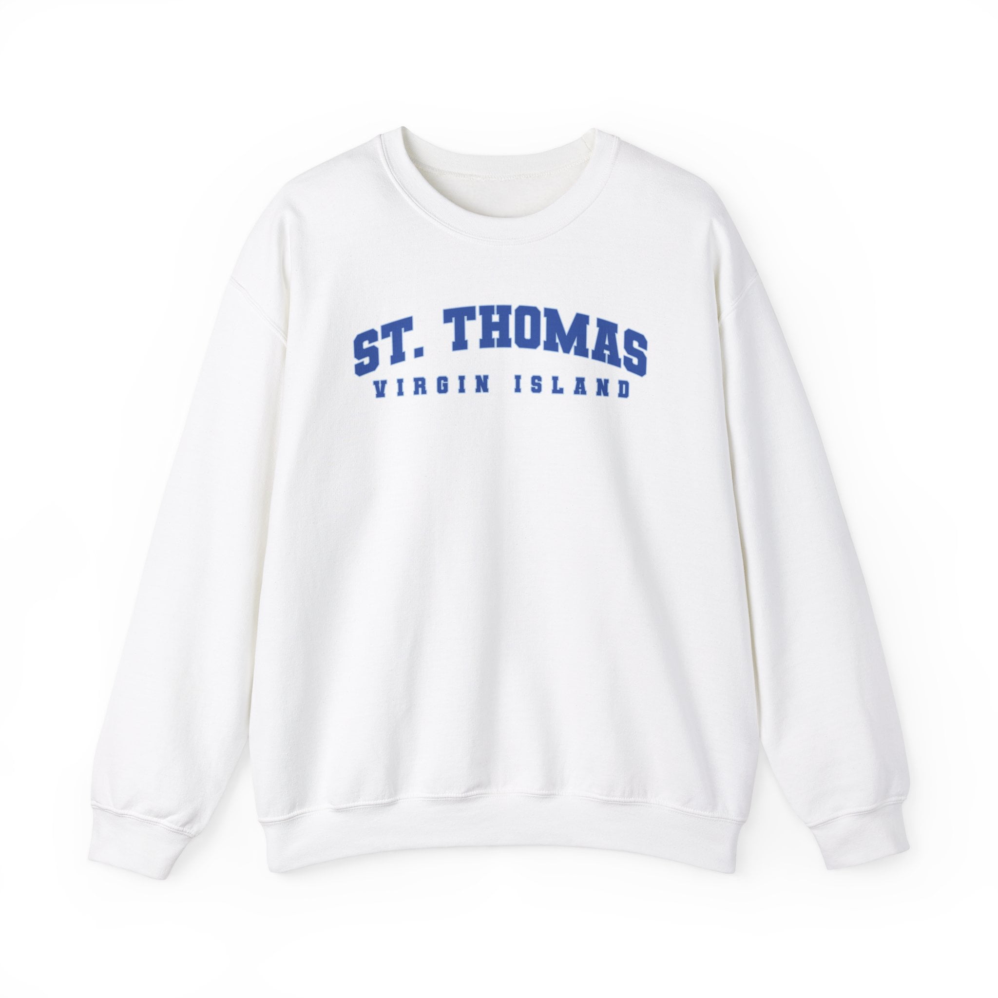 St. Thomas Virgin Island Sweatshirt Gift Crew Neck Shirt Long Sleeve ...