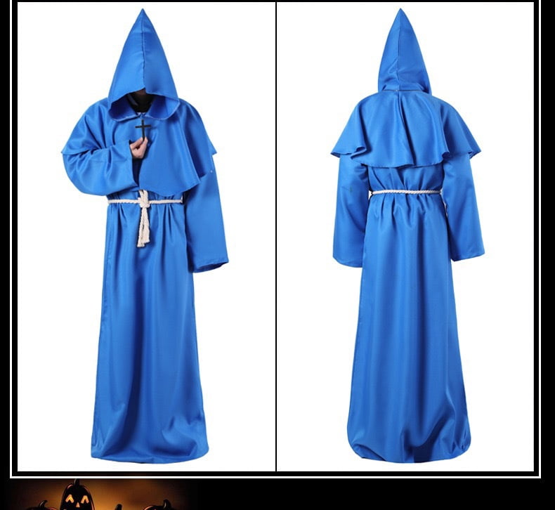 St. Vida Halloween Costume Medieval Friar Cross Border Monk Costume ...