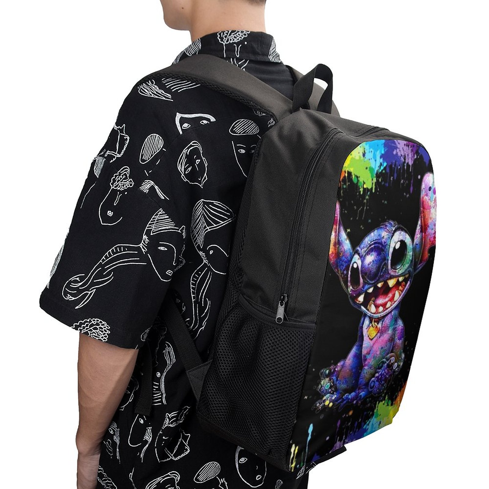 St_itch Backpack 17 inch Bags St_itch Merch - Walmart.com