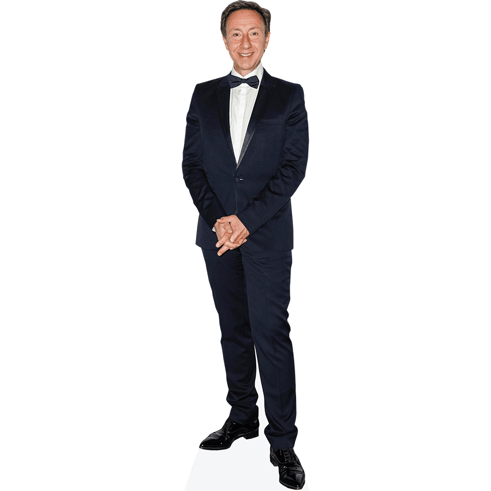Stéphane Bern (Bow Tie) Lifesize Cardboard Cutout Standee - Walmart.com