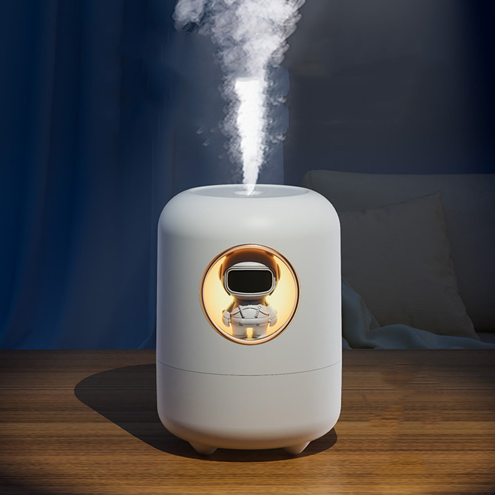 StSilkitty Adorable Astronaut Desktop Humidifier Quiet Operation with ...