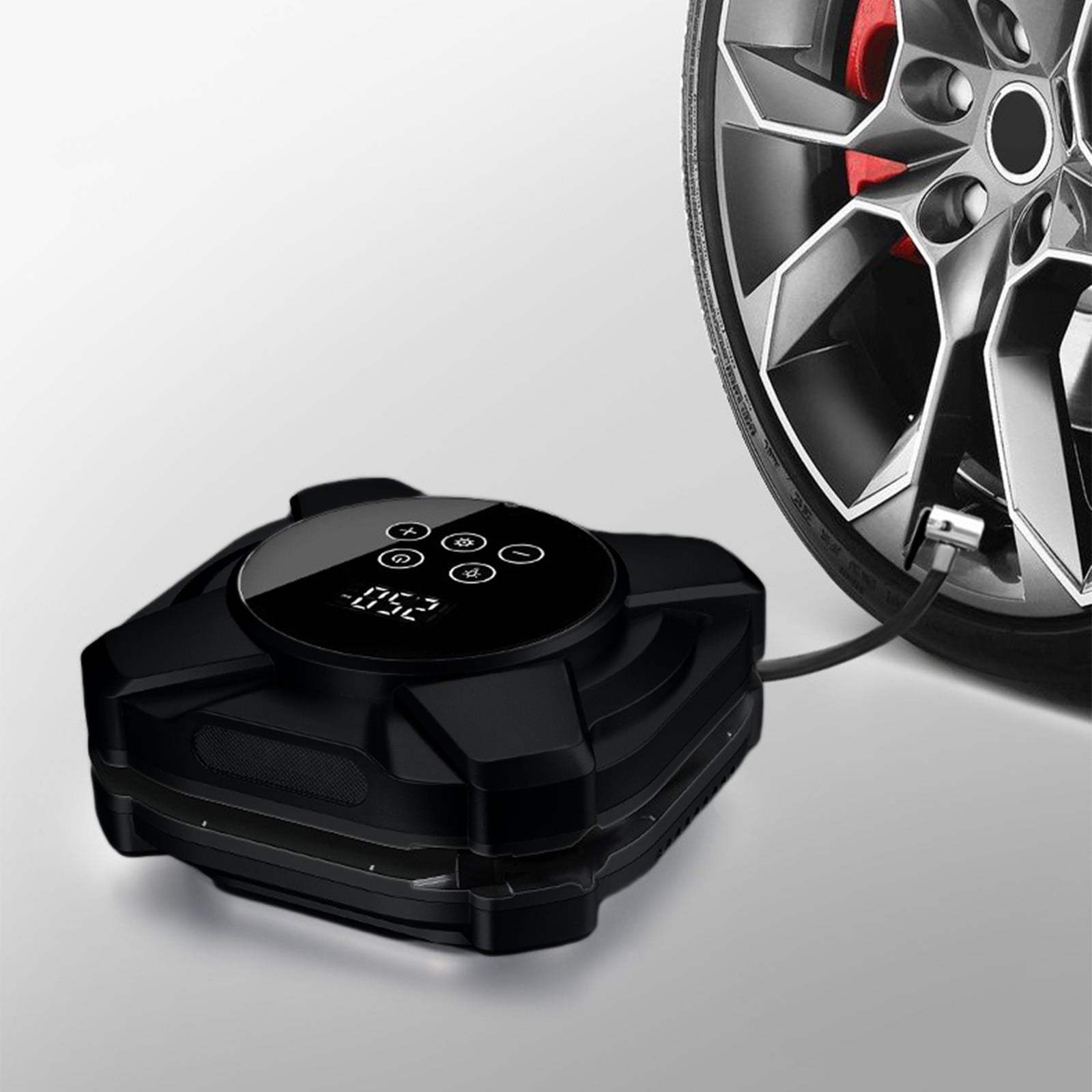 StSilkitty Car Tire Inflator Pump with 12V Portable Electric Air ...