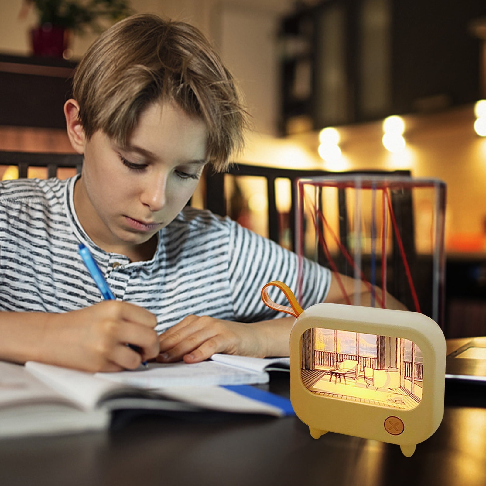 StSilkitty Cozy Ambient Light Night Lamp with Dual Mode Dimming,Retro ...