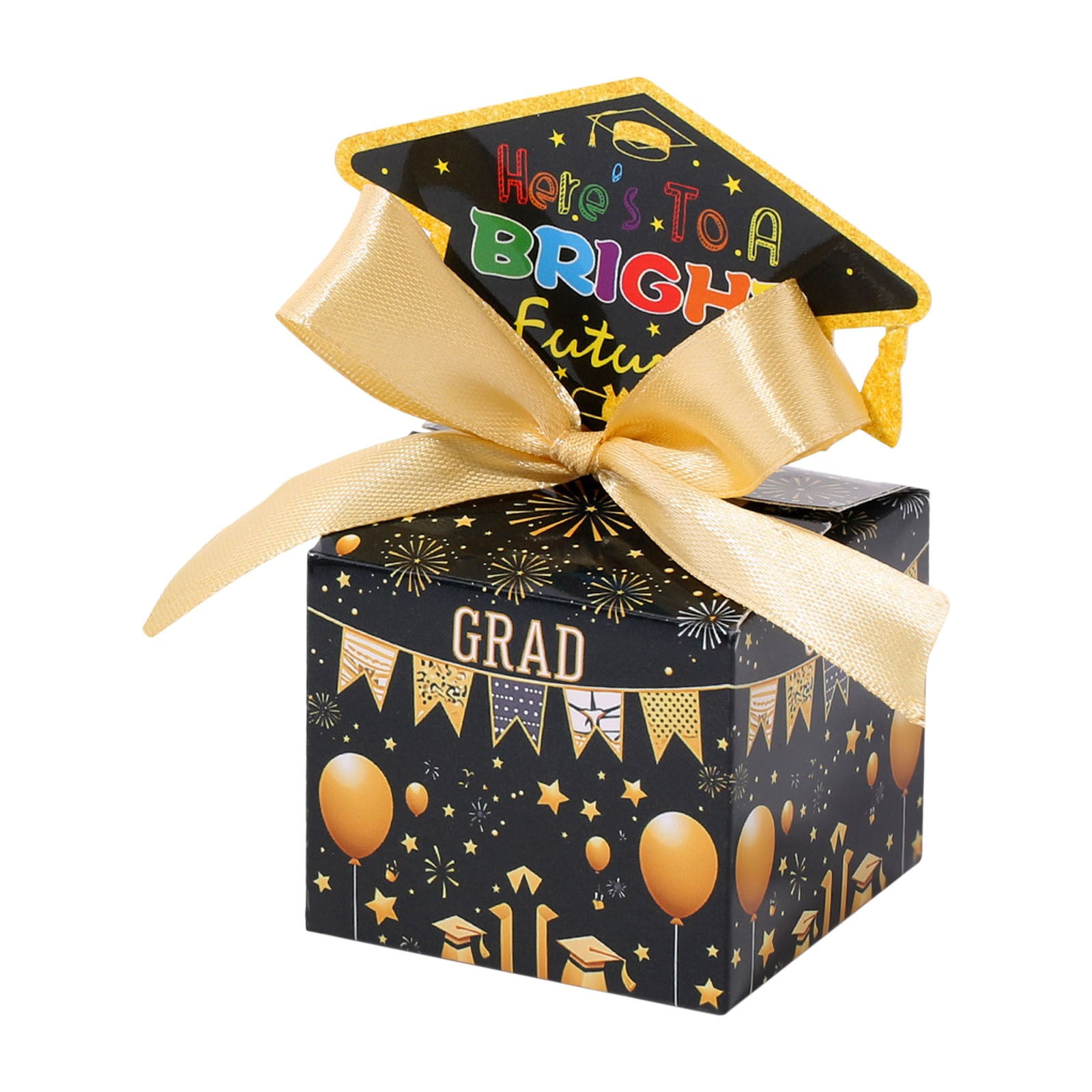 StSilkitty Elegant Graduation Season Gift Boxes Set with Ribbons Suit ...