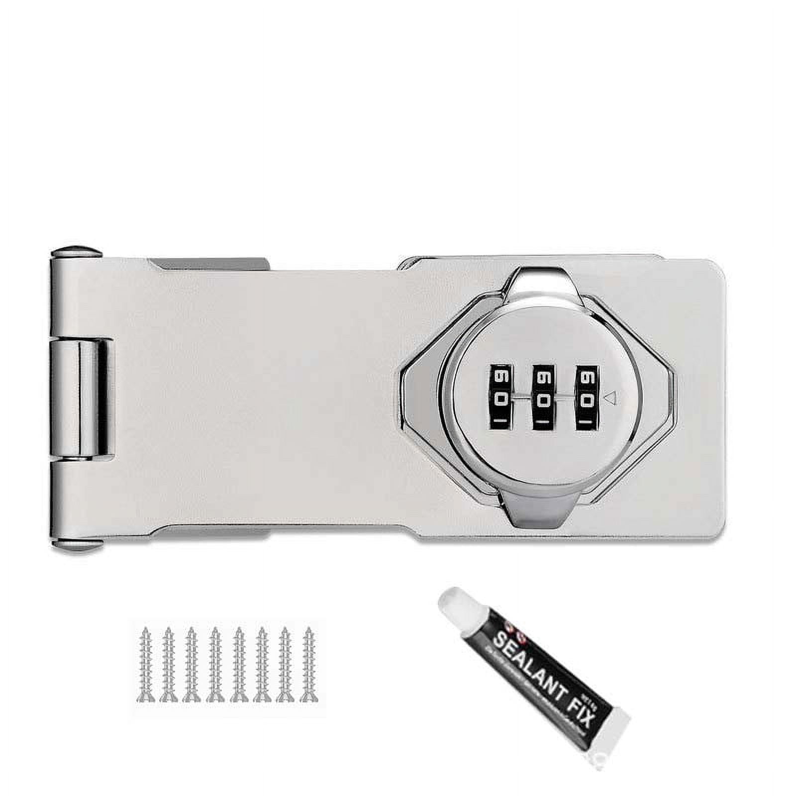 StSilkitty Household Cabinet Combination Lock Without Punching with ...