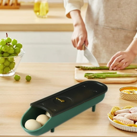 StSilkitty Innovative Snap Lock Egg Storage Box with Transparent Window ...