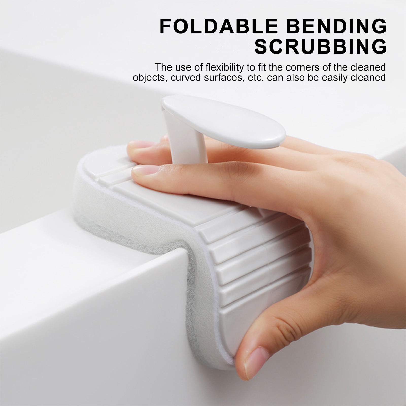 StSilkitty Multi Functional Bathroom Cleaning Tool with Flexible Brush ...