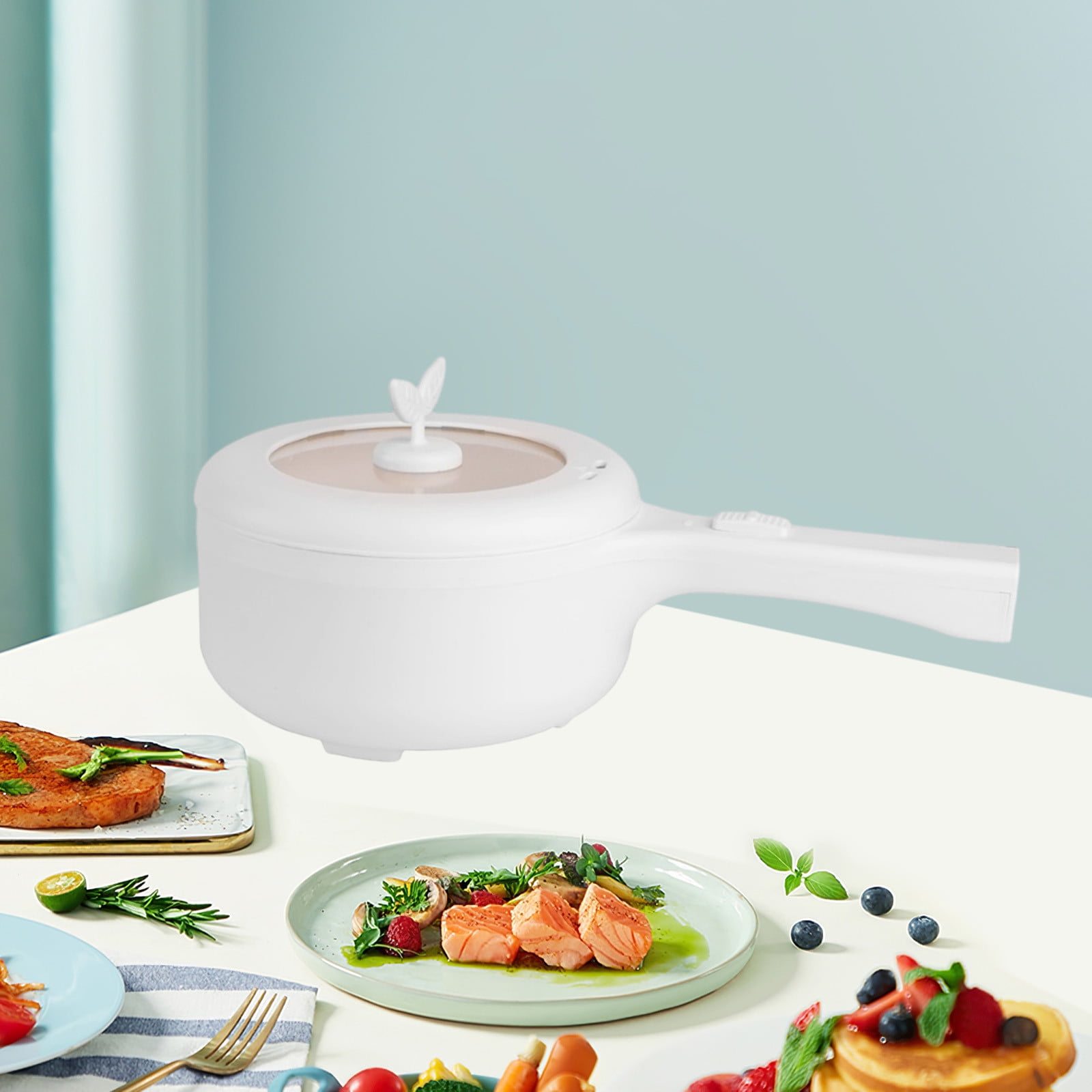 StSilkitty Portable Electric Heated Lunch Box Stainless Steel Container ...