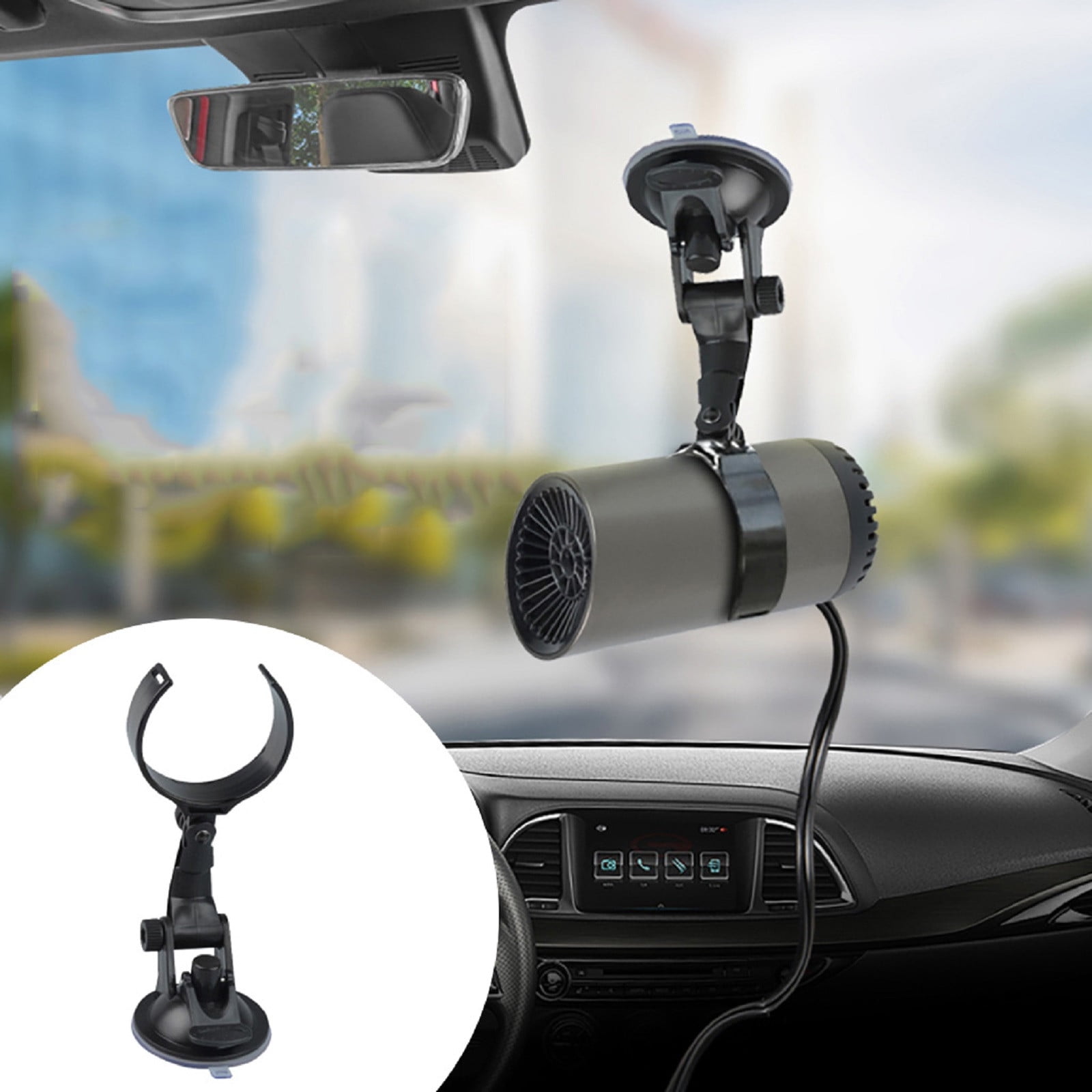StSilkitty Powerful Suction Car Heater Clip with Stable Chassis ...