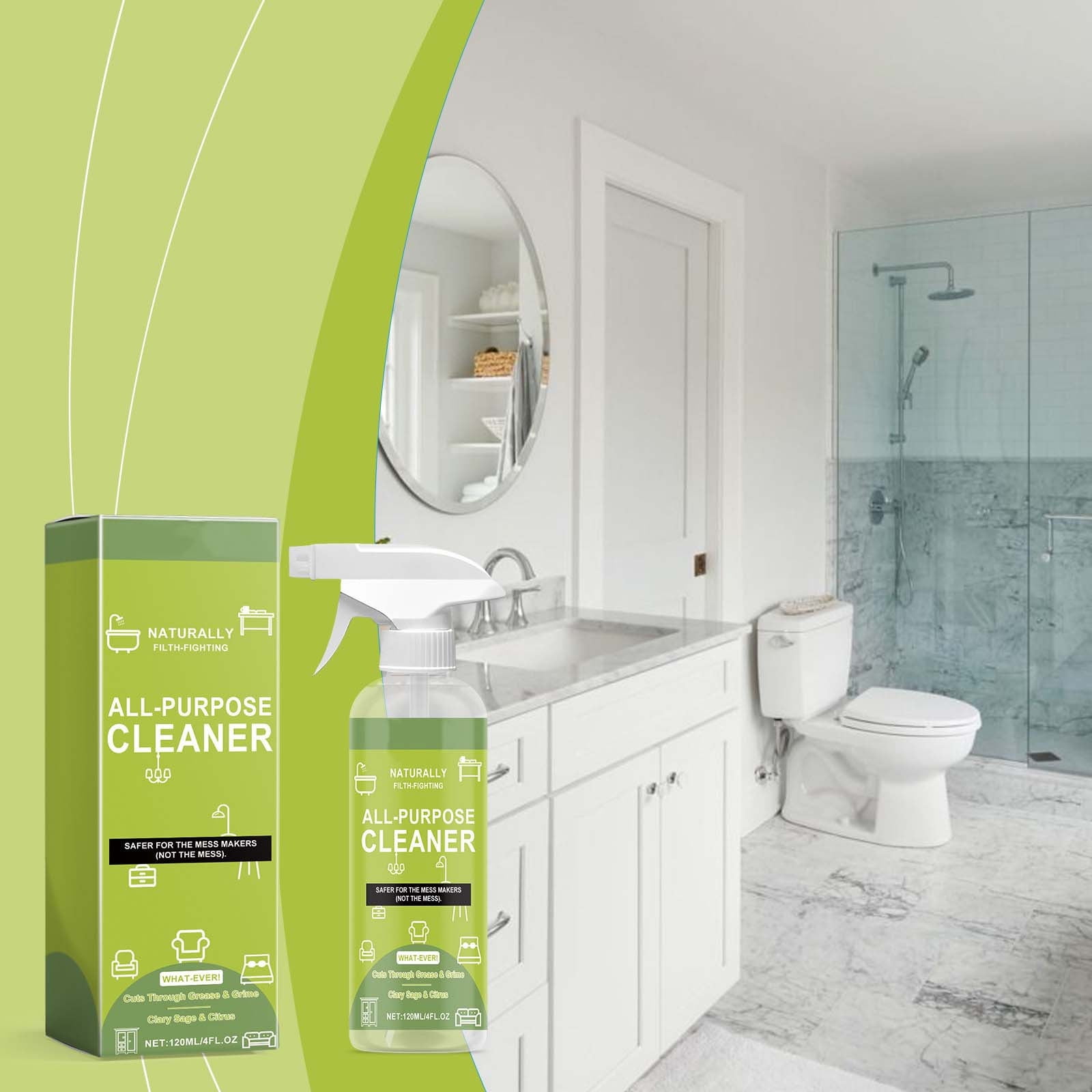 StSilkitty All Purpose Cleaner for Home: Versatile Oil Stain Remover ...