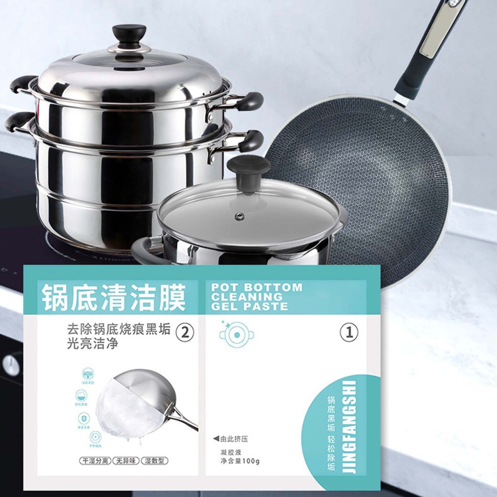 StSilkitty Scum Cleaning Film Pot Gray Cleaning Patch Cleaner Pot Pot ...