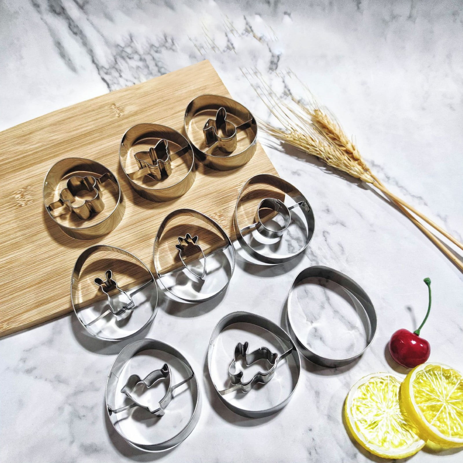 StSilkitty Stainless Steel Easter Baking Moulds for Pastries and Crafts ...