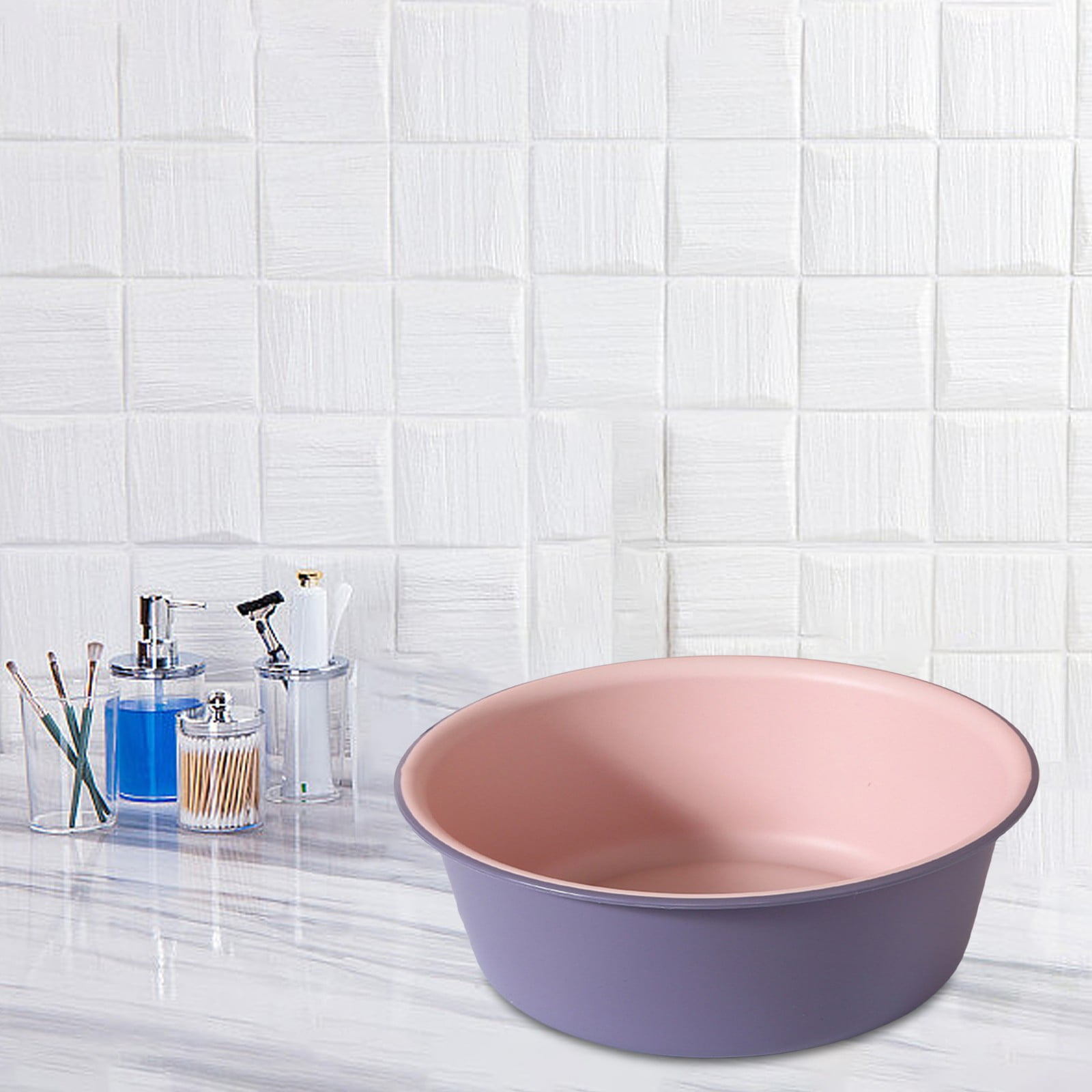 StSilkitty Thick Plastic Wash Basin for Home Use,Versatile for Students ...