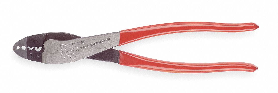 Sta-Kon Crimper,22 to 10 AWG,9-5/8" L WT110M - Walmart.com