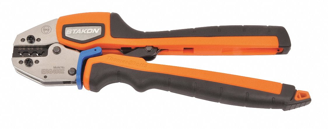 Sta-Kon Ratchet Crimper,22 to 10 AWG,10-1/2" L ERG4002 - Walmart.com