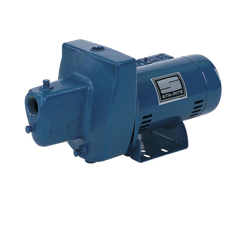 Sta-Rite 4025647 0.5 HP 600 GPH Cast Iron Shallow Jet Well Pump ...