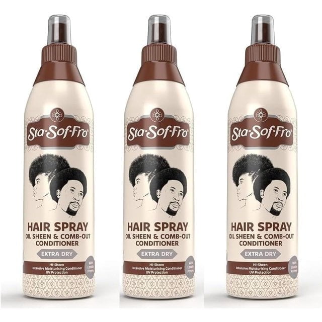 Sta-Sof-Fro, Hair & Scalp Spray Comb Out Conditioner, 250mL, Pack of 3 ...