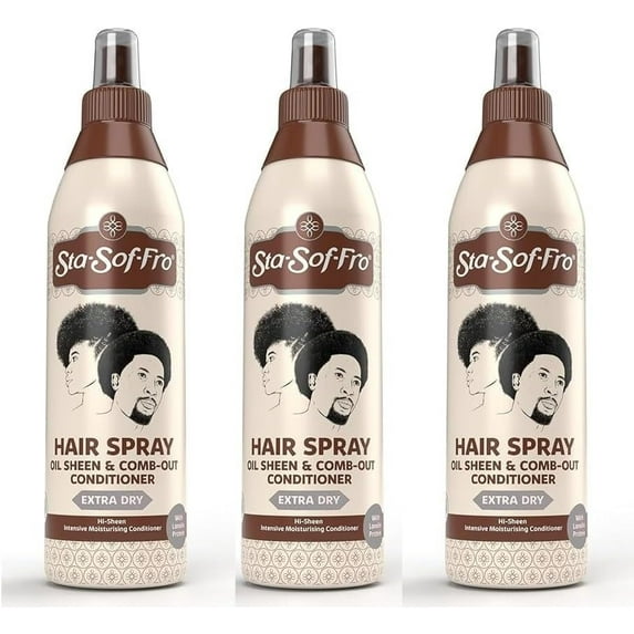 Sta-Sof-Fro Hair & Scalp Spray Conditioner with Lanolin, Extra Dry ...