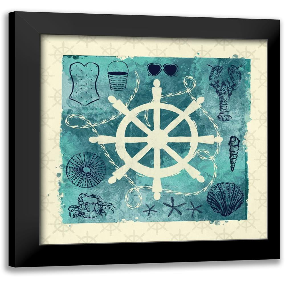 Sta Teresa, Ashley 12x12 Black Modern Framed Museum Art Print Titled ...