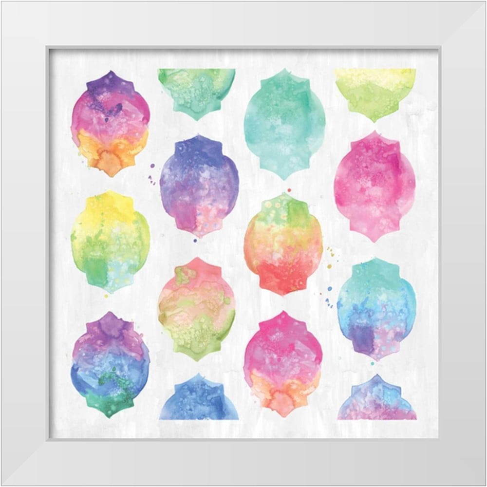 Sta Teresa, Ashley 12x12 White Modern Wood Framed Museum Art Print ...