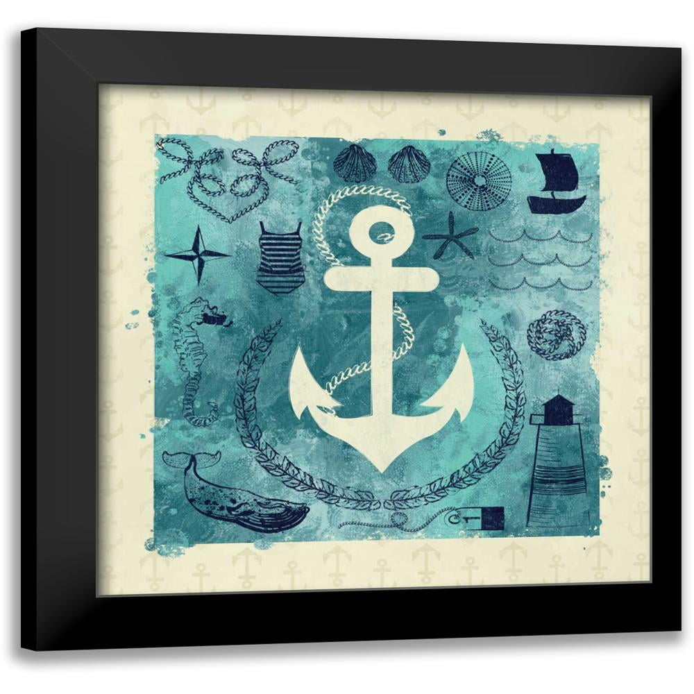 Sta Teresa, Ashley 20x20 Black Modern Framed Museum Art Print Titled ...