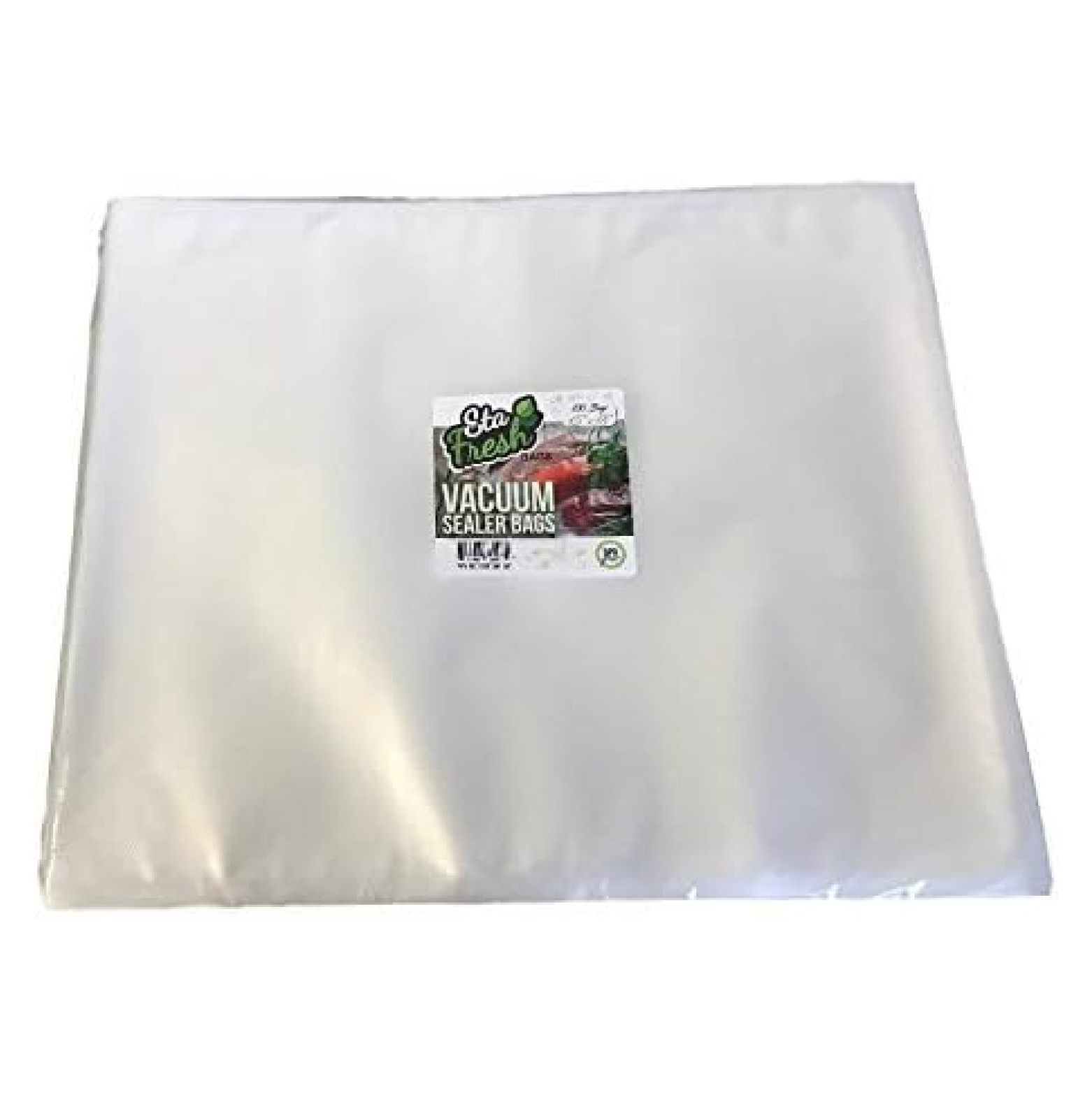 Sta Vacuum Sealer Bags, 15 inch x 18 inch Vacuum Seal Bags, 3.5mil ...