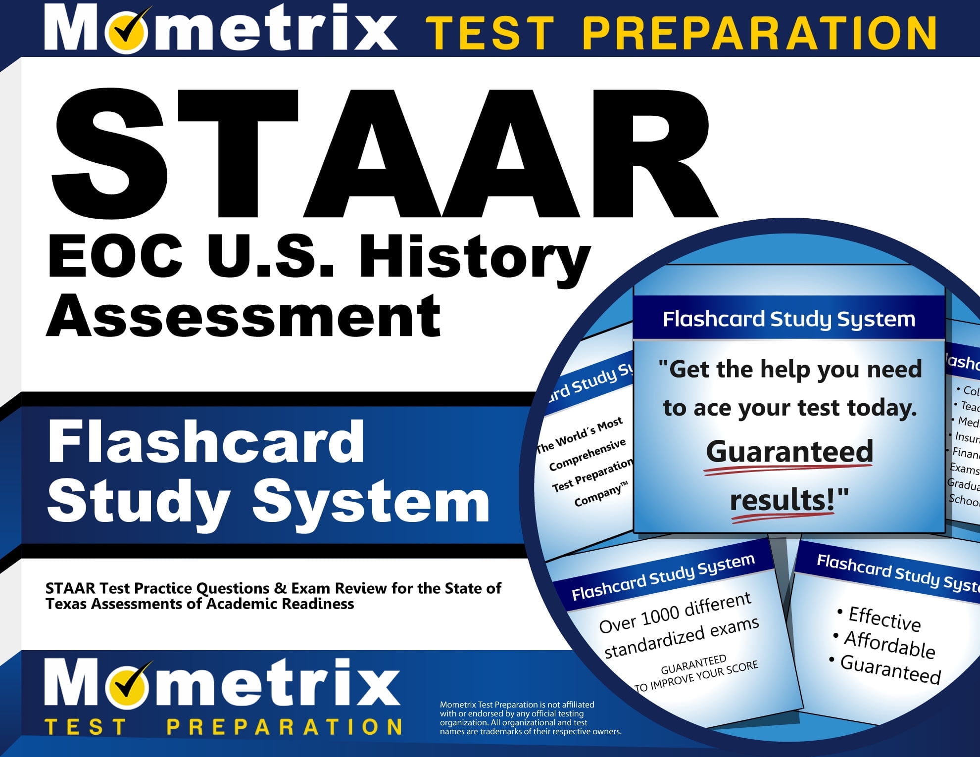 Staar Eoc U.S. History Assessment Flashcard Study System : Staar Test ...