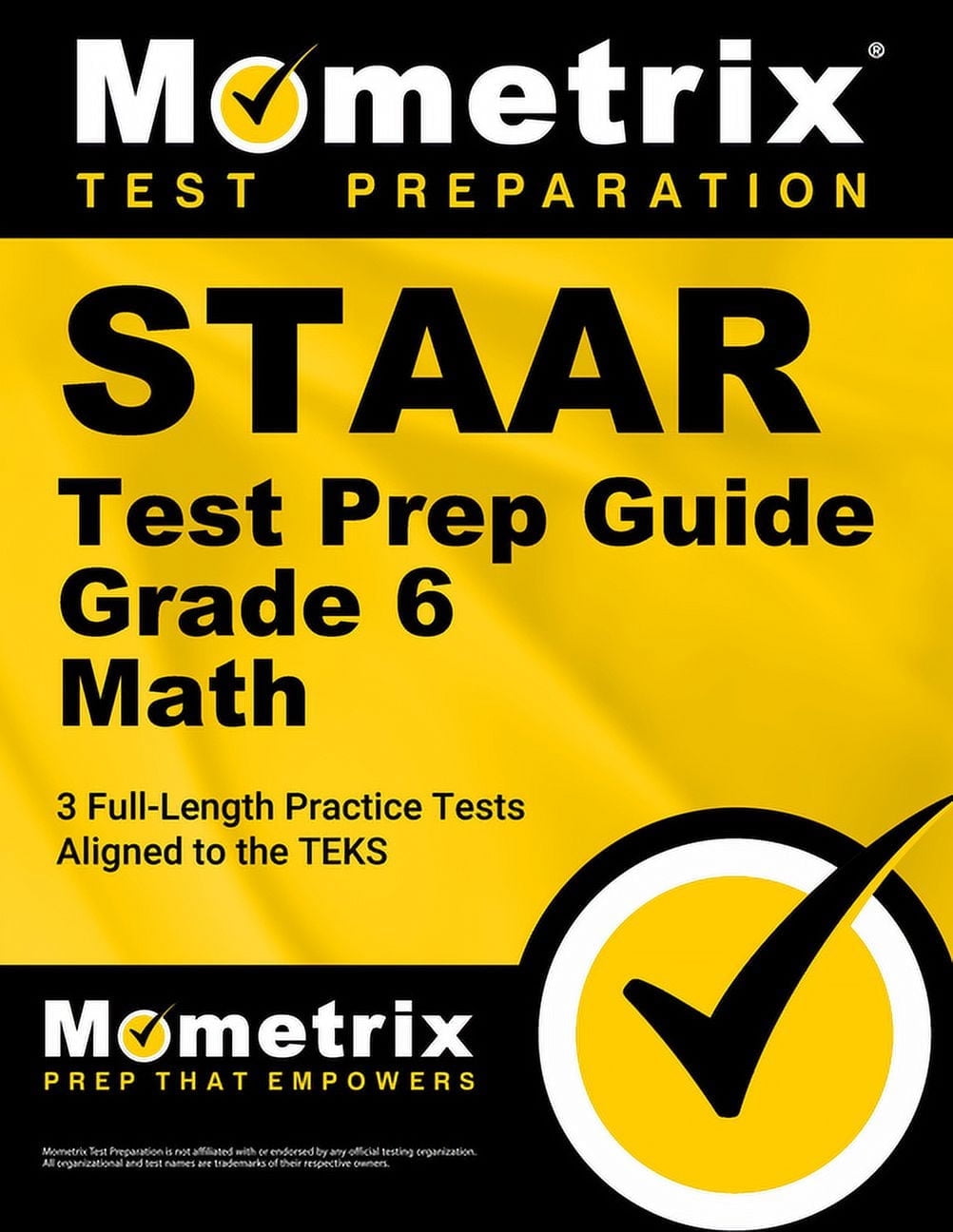 Staar Test Prep Guide Grade 6 Math: 3 Full-Length Practice Tests ...