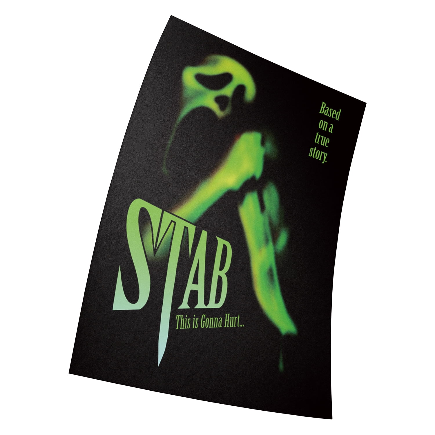 Stab (Scream) Movie Poster 28x43cm Frameless Poster (11x17) inches Wall ...